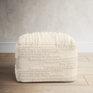 Birch Lane™ Jeanna Upholstered Pouf & Reviews | Wayfair